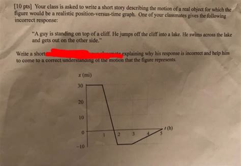 solved [10 pts] your class is asked to write a short story