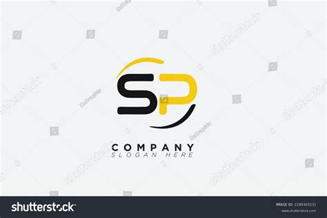 Sp Alphabet Letters Initials Monogram Stock Vector Royalty Free