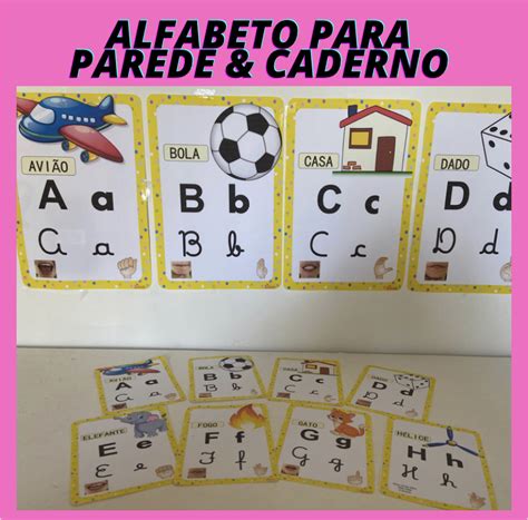 Alfabeto Parede Caderno Renata Ramos Hotmart