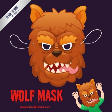 Vektor Mask Serigala Unduh Vektor Berkualitas Tinggi Gratis Dari Freepik Freepik