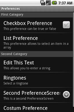 What Is Use Of Preference Activity In Android Stack Overflow
