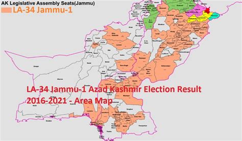 2021 La 34 Jammu 1 Result Azad Kashmir Elections