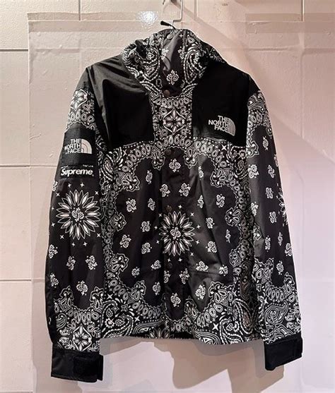 Yahooオークション Supreme 14aw The North Face Bandana Moutain P