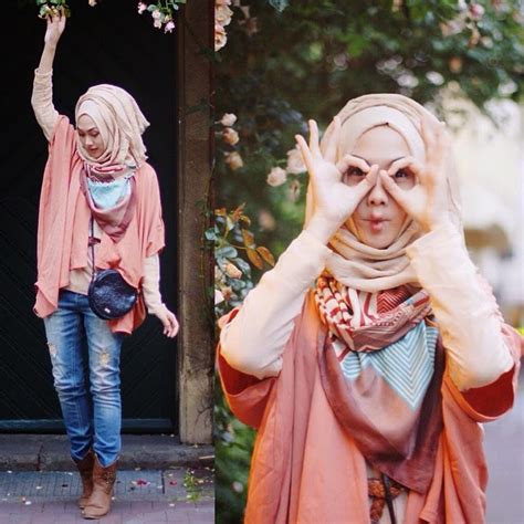 Cewek Hijab Modis Dan Fashionable Ala Luar Negeri 2015