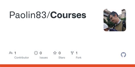 GitHub Paolin83 Courses