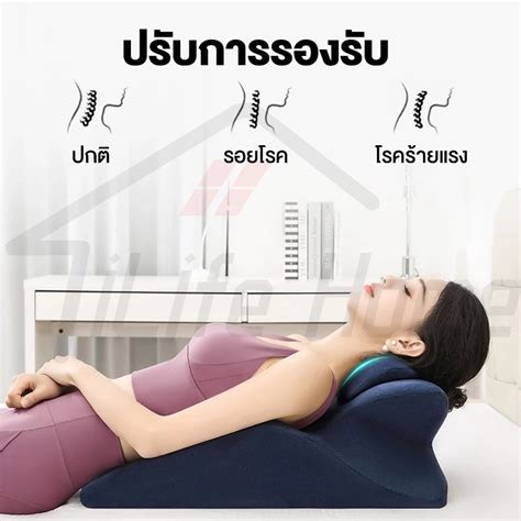 💕หมอนคู่รัก🥵หมอนเซ็กส์ หมอนตามหลักสรีรศาสตร์ เมมโมรี่โฟม ปลอกหมอนสามารถถอดซักได้ หมอนอเนกประสงค์