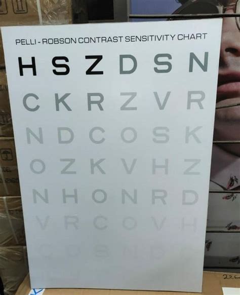 Pelli Robson Contrast Sensitivity Chart Make Unitech Vision Manufacturer Supplier From Delhi