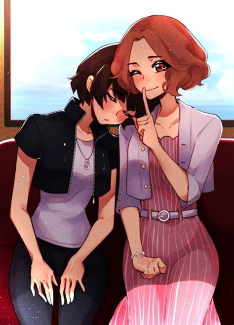 Makoto And Haru An Art Print By Emi