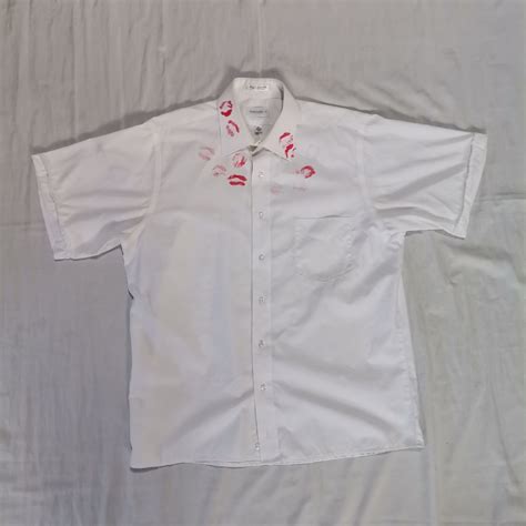 Maison Margiela Bootleg Kiss Polo Mens Fashion Tops And Sets Tshirts
