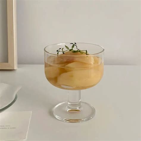 앨리건트테이블 레미니스 유리 디저트볼 요거트 아포카토잔 아이스크림 홈카페 위시버킷