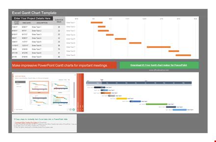 Project Gantt Chart Excel