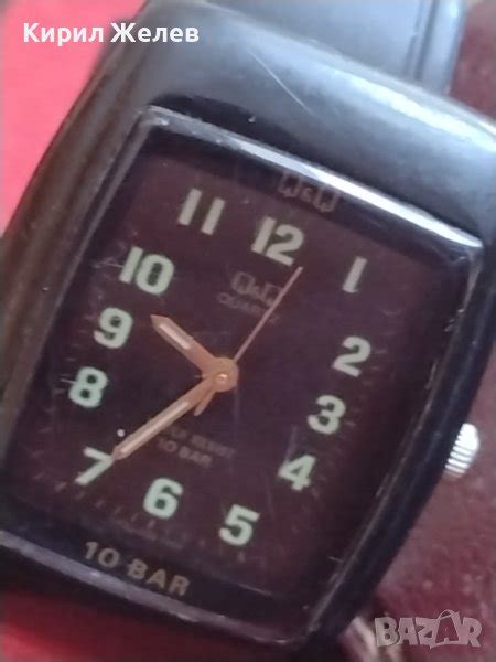 Унисекс часовник Q/Q WATER RESISTANT 10 bar неонови цифри 42784 в ...