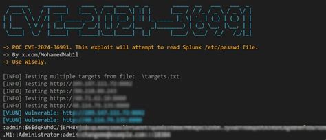 Willy Harivonjy On Linkedin Cybersecurity Splunk Infosec Cve202436991 Windowssecurity…