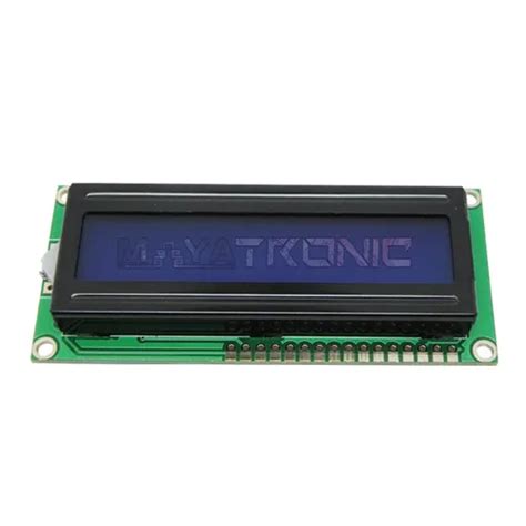 display lcd 16x2 con backlight azul para arduino y pic mercadolibre