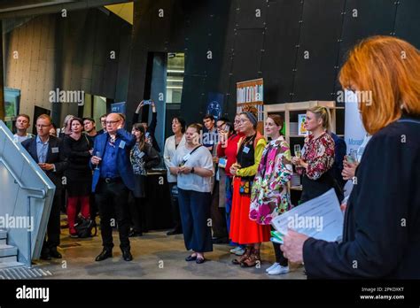 Invited Guests Gathered Together For The Low Fodmap Cookbook Launch At