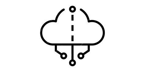 Premium Vector Cloud Iot Icon Cloud Technology Internet Network