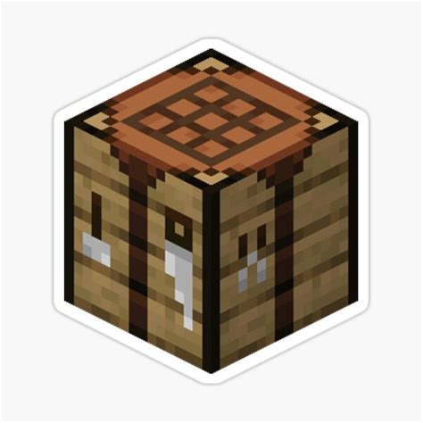 Crafting Table Sticker For Sale By Bridieritchi Redbubble