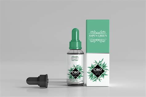 Aspen Green Cbd Label Design On Behance