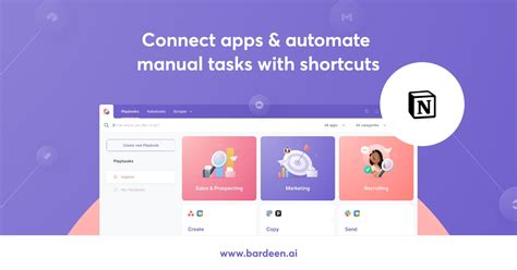 Notion Automate Integrate And Connect With Bardeen