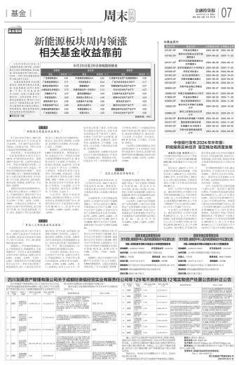 国家金融监督管理总局关于颁发、换发《中华人民共和国保险许可证》的公告 第07版基金 20240831期 金融投资报