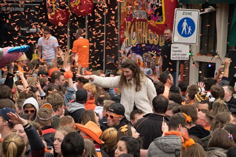 Crowd Amsterdam King S Day Free Photo On Pixabay Pixabay