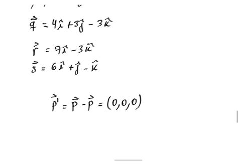 If O A B C Is A Tetrahedron Where O Is The Origin And A B And C Are