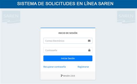 1 Seleccione el botón Registro principal