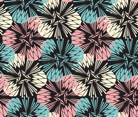 Vector Seamless Pattern Stylish Texture Endless Stock Vector