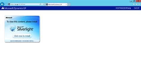 Hands On With Microsoft Dynamics Gp 2015 Rtm First Run Of The Web Client Azurecurve