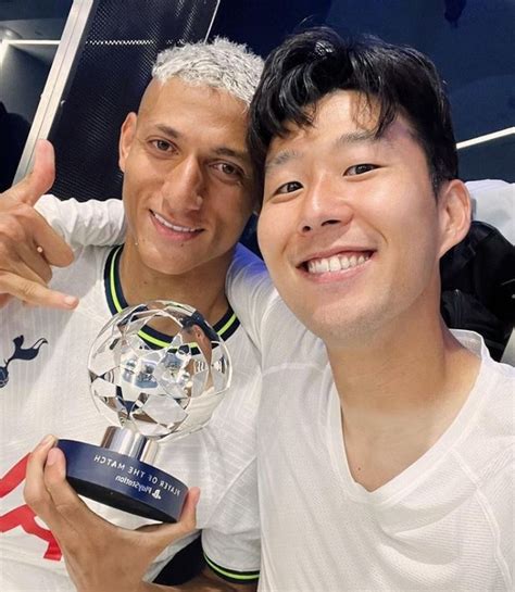 UCL 노래 듣고 싶다더니 콘테 히샤를리송 데뷔골에 흡족 손흥민케인도 축하
