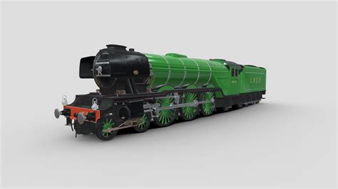 Lner Class A3 4472 Flying Scotsman Wip Download Free 3d Model By