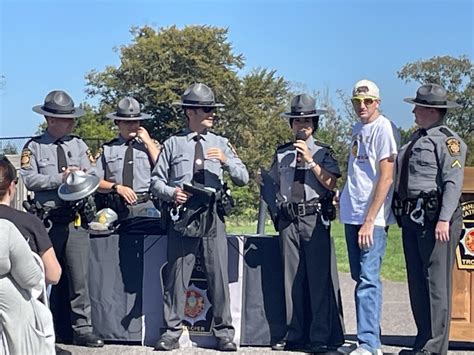 Thanks To Pa State Police Troop K Campers With Special Needs Learn