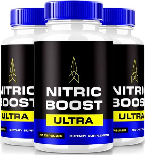 Pack Nitric Boost Ultra Capsules Official Powder Formula Now In Capsules Nitricboost To