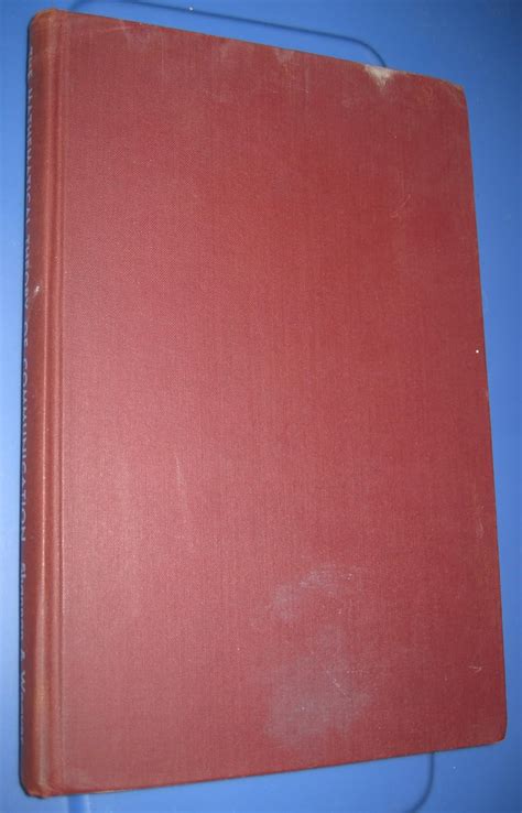 The Mathematical Theory Of Communication Shannon Claude E And Weaver