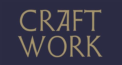 Craftwork Mike Thorn