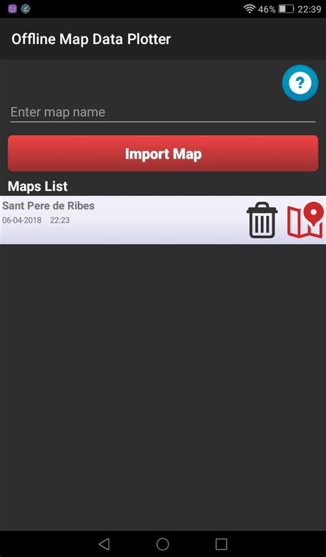 Map Data Plotting App Screenshots
