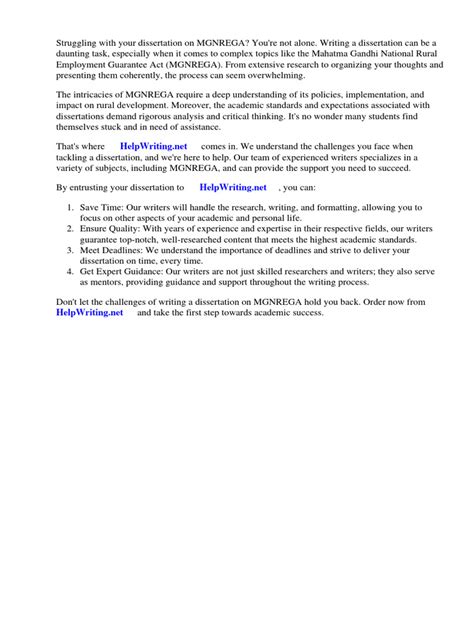 Dissertation Topic On Mgnrega Pdf Economies