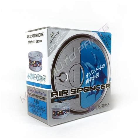 Marine Squash Scents Eikosha Air Spencer Car Freshener Designed in Japan