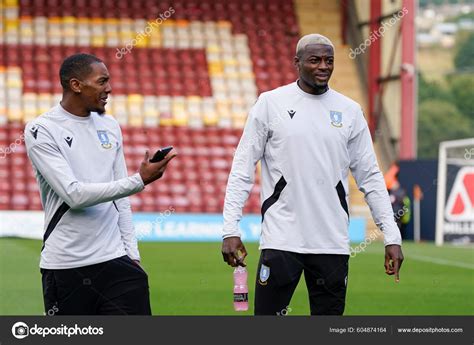 Jaden Brown Dominic Iorfa Sheffield Wednesday Inspect Pitch Game