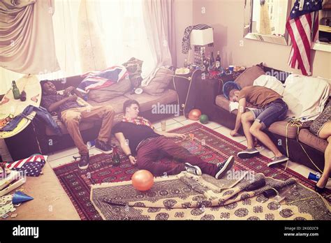 They Partied Until They Passed Out Three Guys Passed Out After A Party