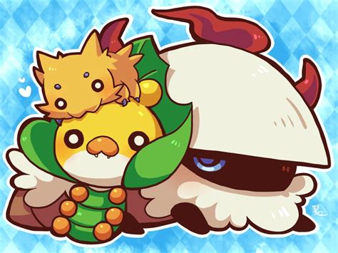 Joltik Sewaddle And Larvesta Pokemon Drawn By Kotorai Danbooru