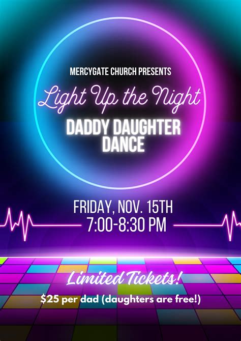 Daddy Daughter Dance Mont Belvieu Campus Mercygate Church