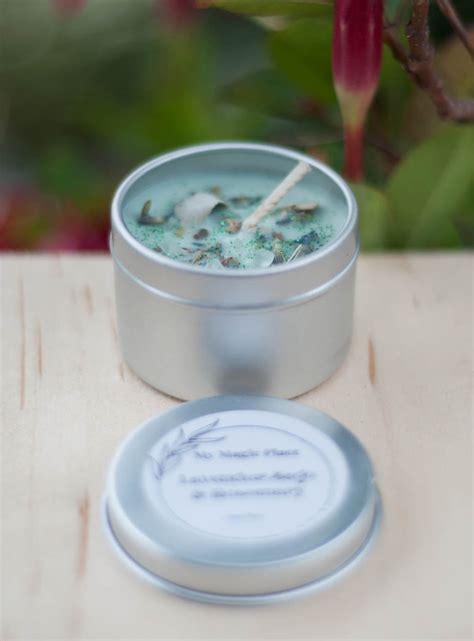 Lavender Sage Rosemary Tin Candle Candles And Candle Holders Village
