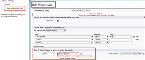 Salesforce Error Assignee Does Not Have Permission To View