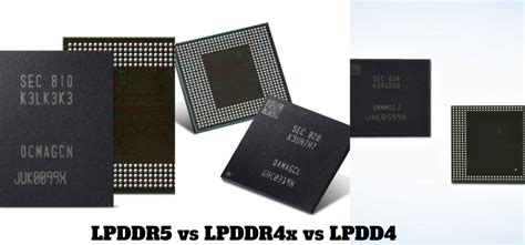 lpddr5 vs lpddr4x vs lpddr4 speed specs phones updated