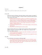Assignment Docx Assignment Th Edition Chapter P P P P