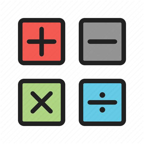 Add Algebra Learning Mathematics Science Signs Subtract Icon Download On Iconfinder