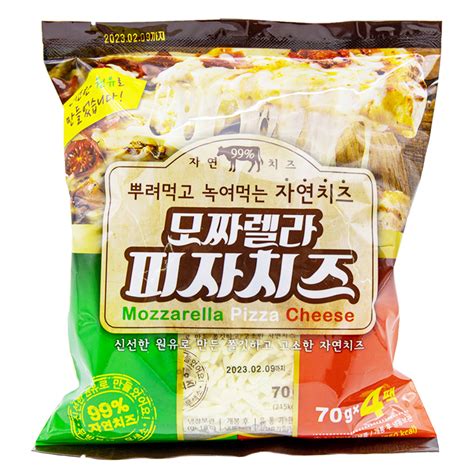 풀 모짜렐라피자치즈70g 4입 배민 장보기∙쇼핑