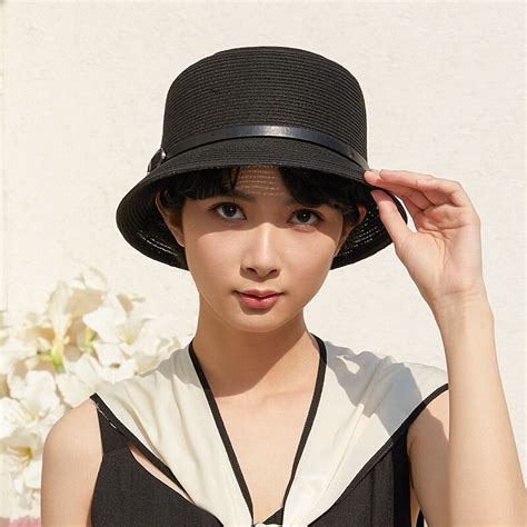 2022 Flat Top Woman Straw Hat Ladies Summer Beach Grandado