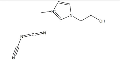 羟基功能化离子液体1 羟乙基 3 甲基咪唑二腈胺盐cas1186103 47 8 C2ohmim Dca Udp糖丨mof丨金属有机